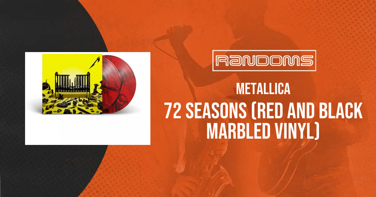 Metallica - 72 Seasons (Red And Black Marbled Vinyl) | Randoms