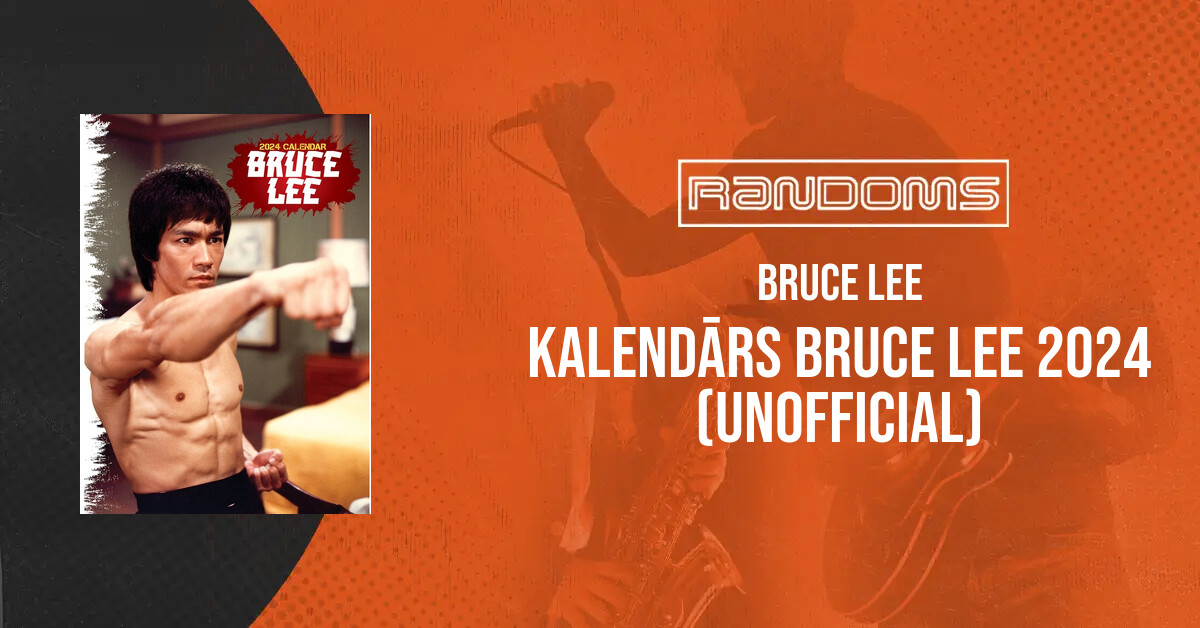 Bruce Lee - Calendar Bruce Lee 2024 | Randoms music store