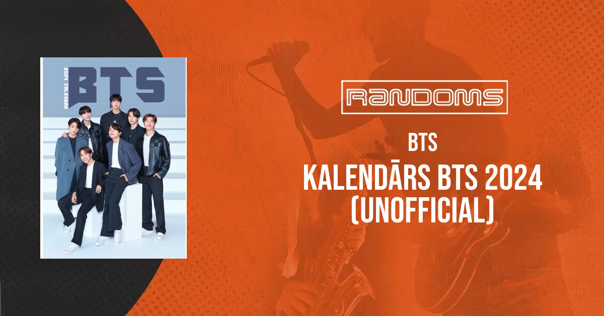 BTS - Kalendārs BTS 2024 (Unofficial) | Randoms