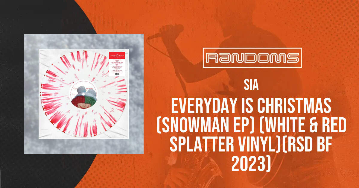 Sia - Everyday Is Christmas (Snowman EP) (White & Red Splatter Vinyl ...