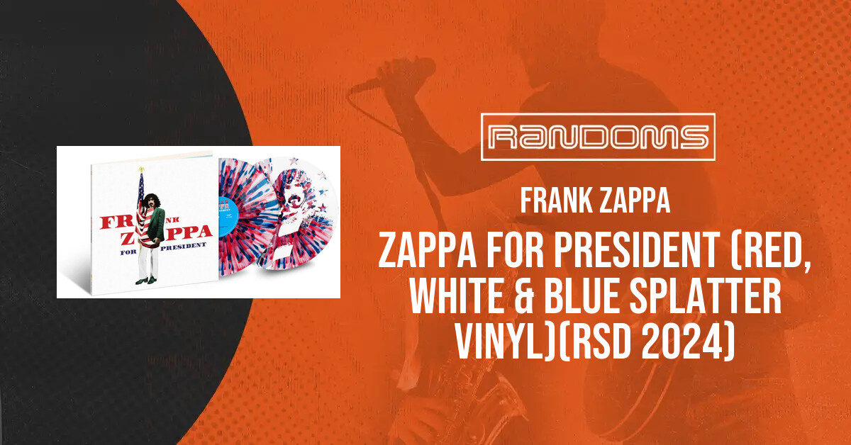 Frank Zappa - Zappa For President (Red, White & Blue Splatter Vinyl ...