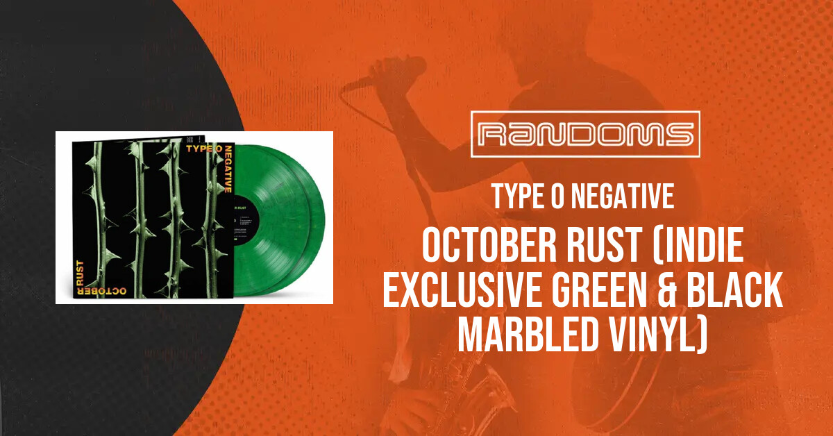 Type O Negative - October Rust (Indie Exclusive Green & Black Marbled ...