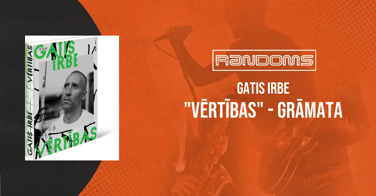 Gatis Irbe - "Vērtības" - grāmata | Randoms mūzikas veikals
