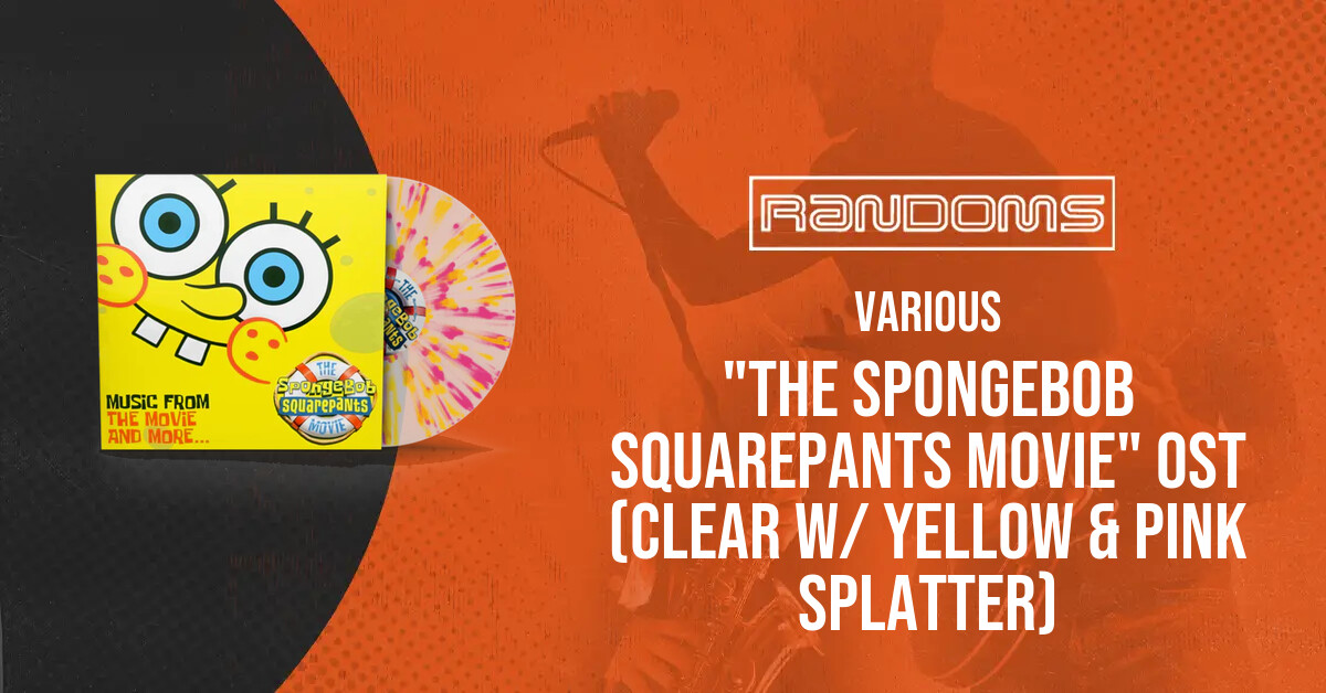 Various - "The SpongeBob SquarePants Movie" OST (Clear w/ Yellow & Pink ...