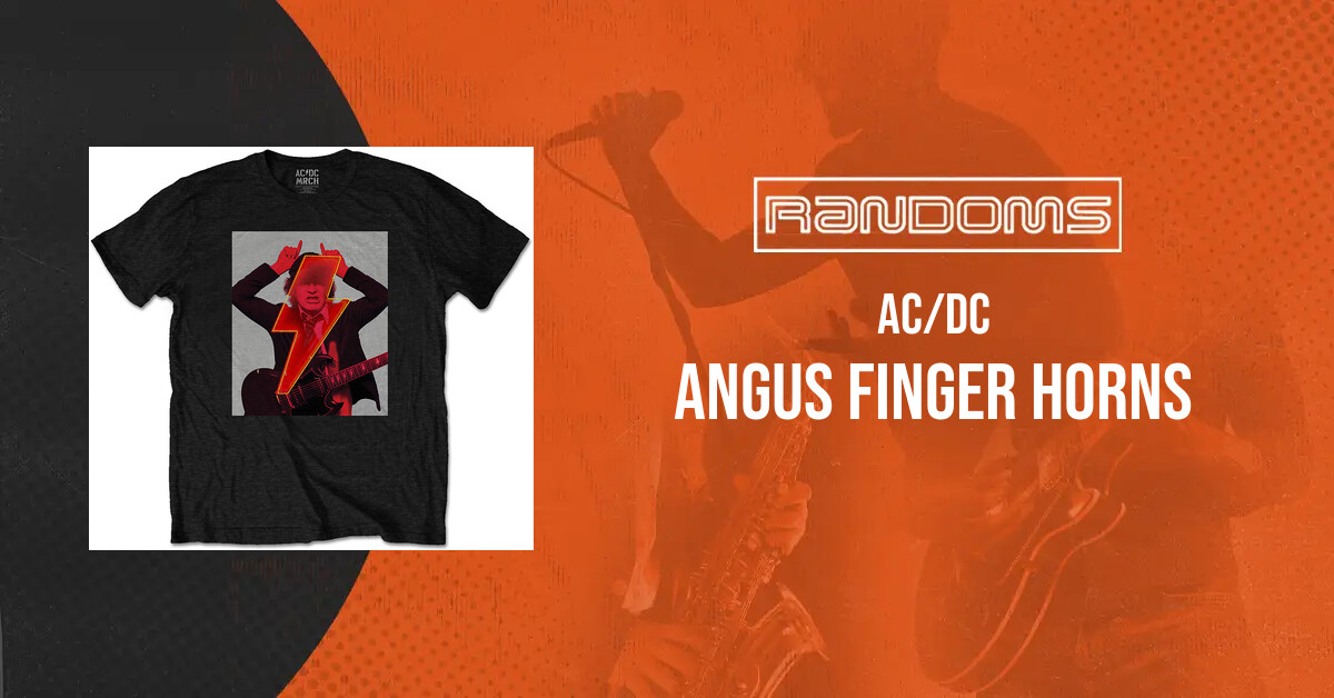 AC/DC - Angus Finger Horns | Randoms mūzikas veikals