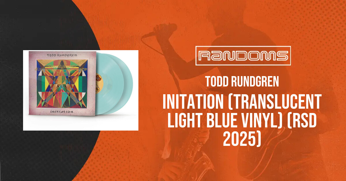 Todd Rundgren - Initation (Translucent Light Blue Vinyl) (RSD 2025 ...